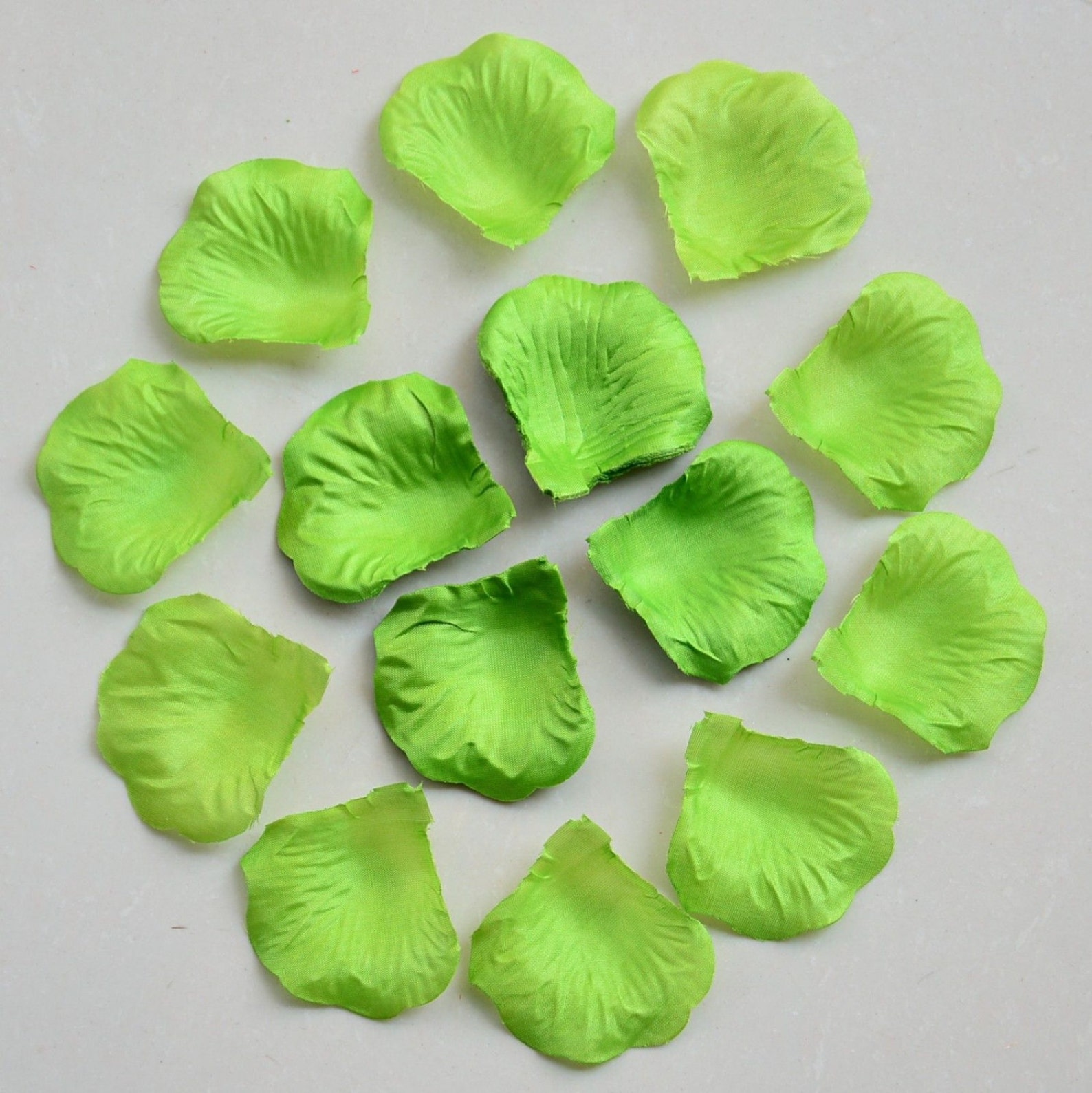 1000 Pcs Light Lime Green Petals 55cm Fake Rose Petals For Etsy 1000-pcs-light-lime-green-petals-55cm-fake-rose-petals-for-etsy