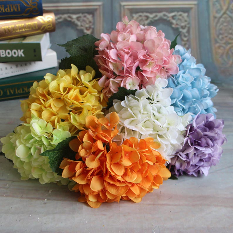 Fall Hydrangea Flowers 10 Vintage Purple Lavender Hydrangea - Etsy