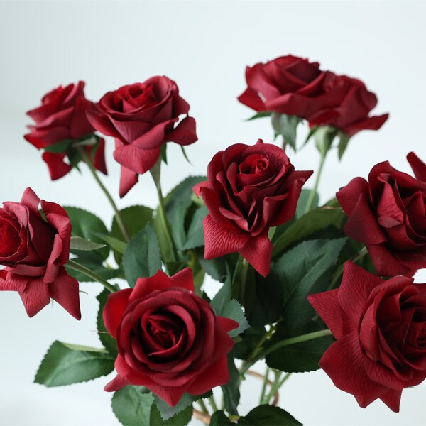 Real Touch Roses - Etsy