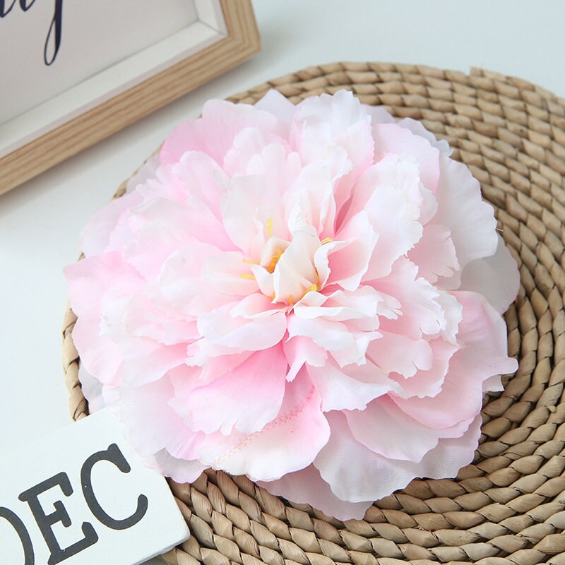 Peony Flowers White Peonies Silk Flowers Bulk Artificial Peony - Etsy