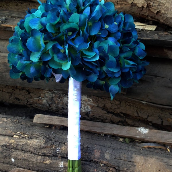 Teal Hydrangea - Etsy