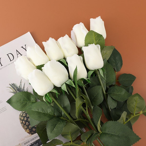 Real Touch Roses - Etsy