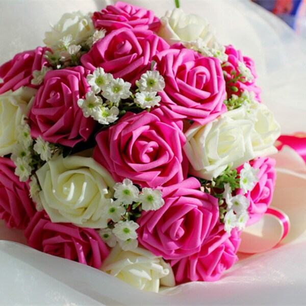 Fuchsia Bouquet - Etsy