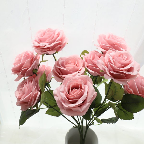 Dusty Rose Flower - Etsy