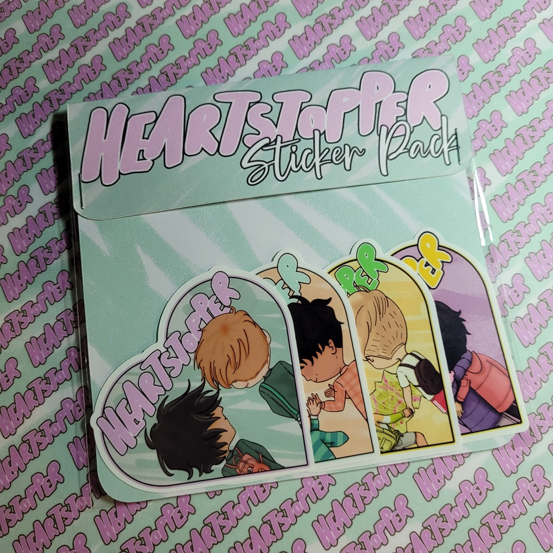 Adorable Chibi Heartstopper Glossy Vinyl Sticker Pack - Etsy Australia