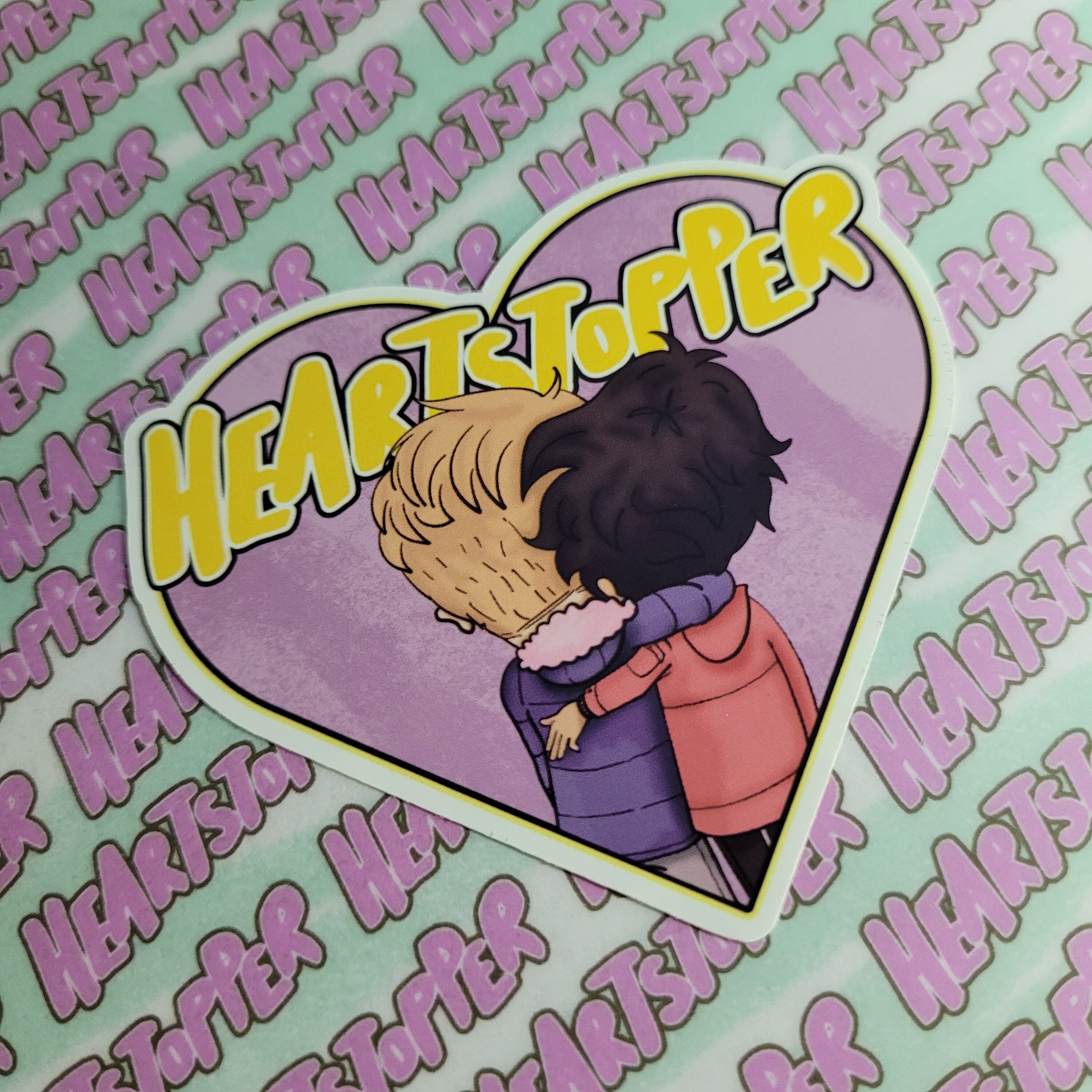 Adorable Chibi Heartstopper Glossy Vinyl Sticker Pack | Etsy Australia