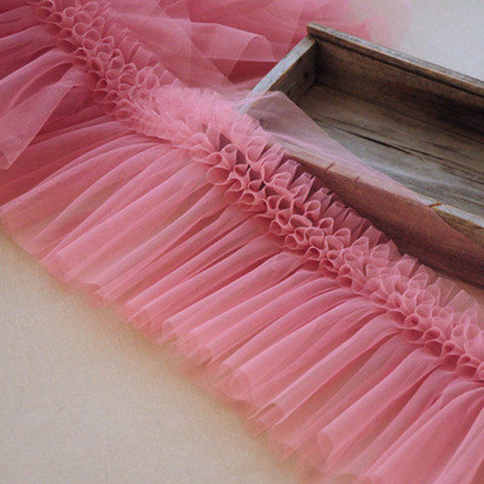 Soft Tulle Ruffles Trim | Sage Green - Etsy Canada