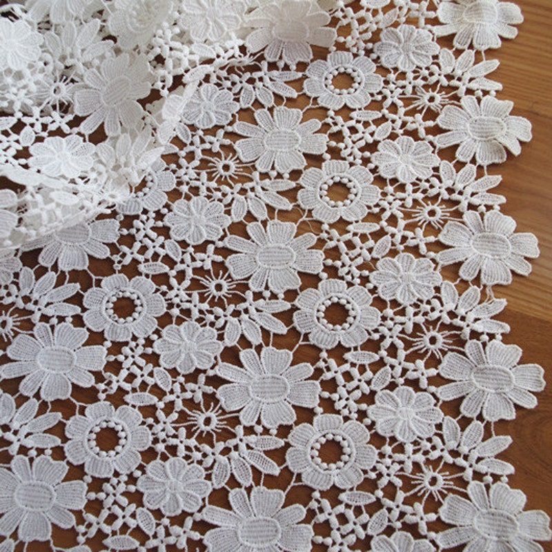 White Lace Fabric - Etsy