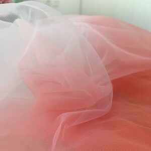 Tulle Fabric With Gradient Colors | Carol Peach - Etsy