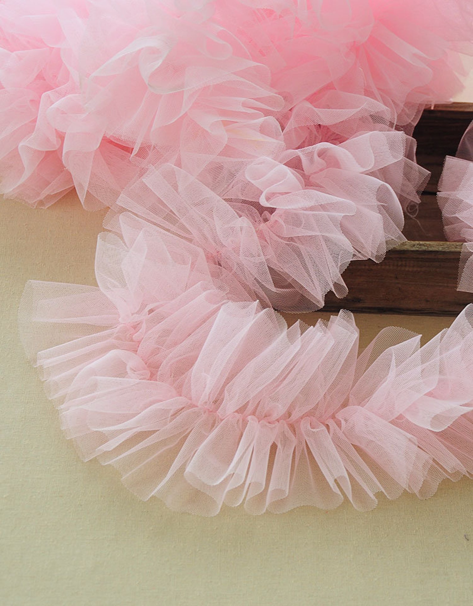 White 6 Inches Extra Dense Ruffled Trim for Tutu Dress Soft | Etsy
