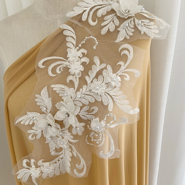 3d Floral Applique - Etsy
