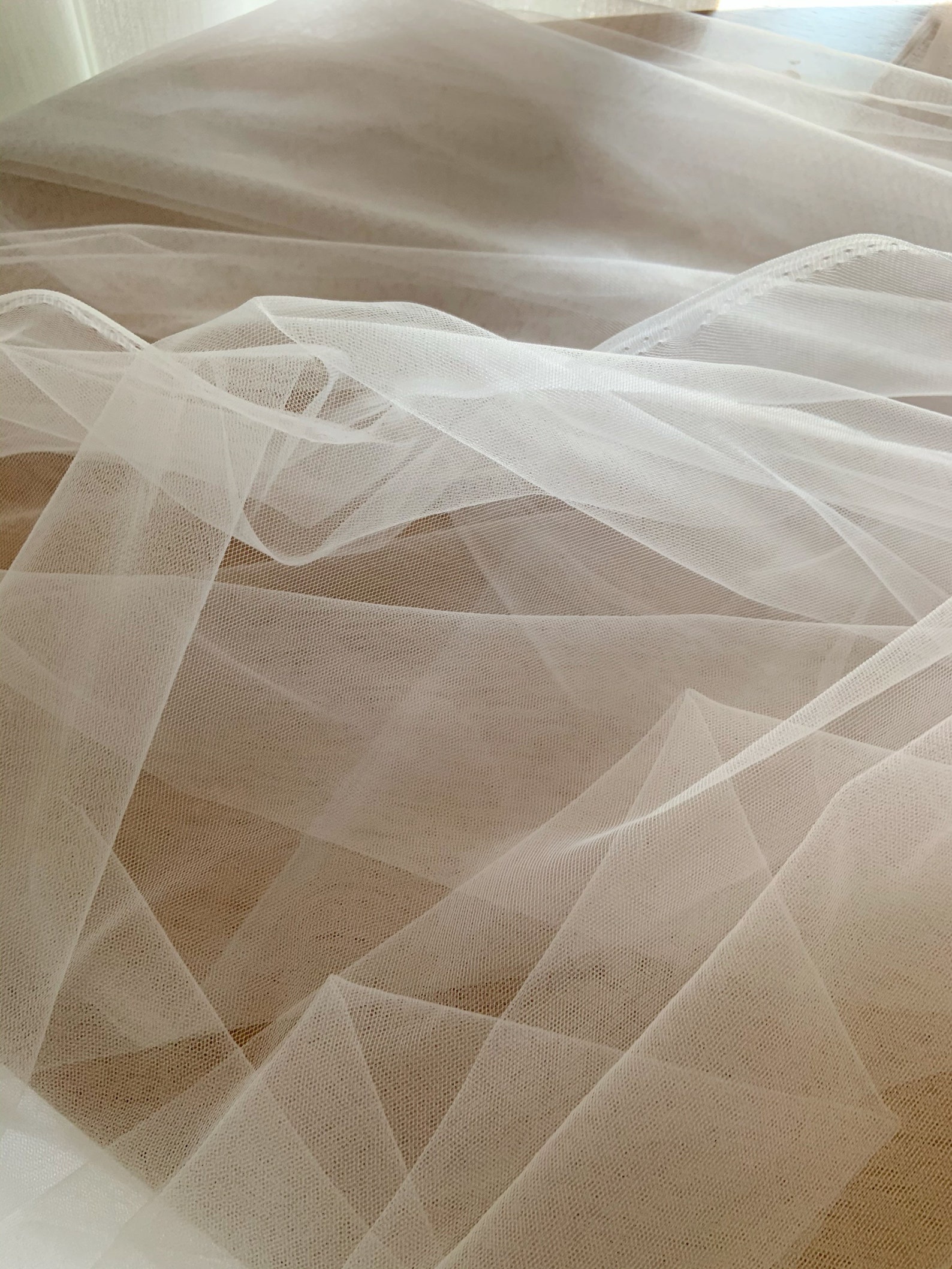 Fine Swiss Tulle Netting Fabric for Bridal Veil Bridal Dress | Etsy