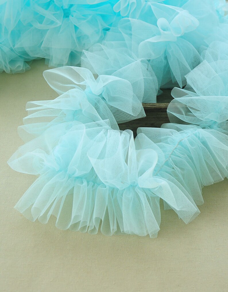 White 6 Inches Extra Dense Ruffled Trim for Tutu Dress Soft | Etsy