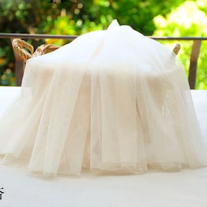 Tan Nude Color Tulle Netting Fabric, Skin Flesh Color Tulle for Bridal ...