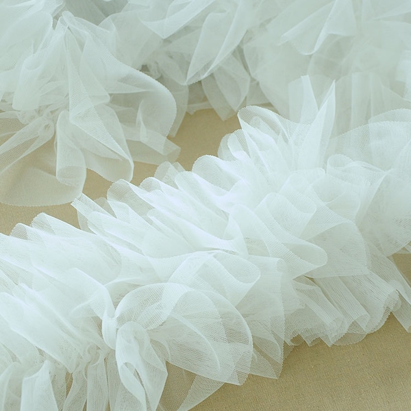 Ruffled Tulle Trim - Etsy