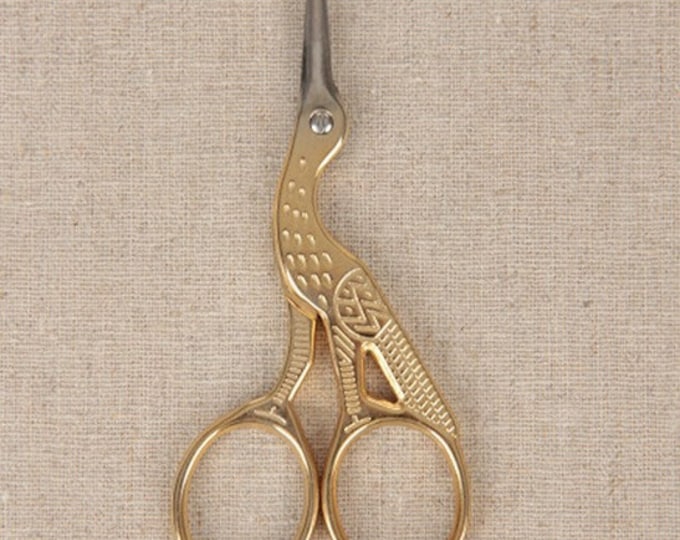 Antique Scissors Sweing Golden Emroidery Scissors Vintage - Etsy