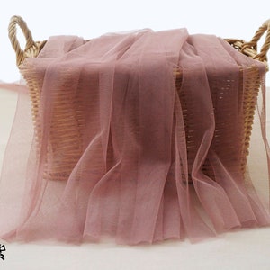 Skin Flesh Color Plain Tulle Netting Fabric, Tulle for Bridal Veil ...
