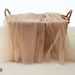 Fine Plain Tulle Netting Fabric, Skin Flesh Color Tulle for Bridal Veil ...