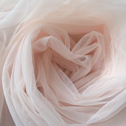 accordion tulle fabric samples-Extra thin Pleated tulle Panel ruffled ...