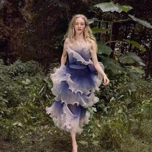 Pink Organza Ruffle Fabric for Cake Dress Ombre Colored - Etsy UK