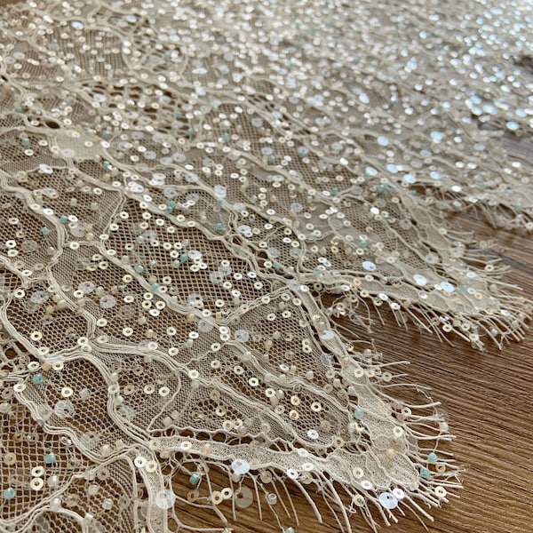 Sequin Lace Trim - Etsy