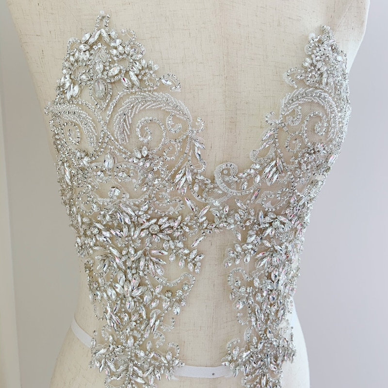 Rhinestone Corset - Etsy