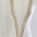 Gold Heavy Bead Trim With Leaves Bugle Bead Trim Belt for - Etsy