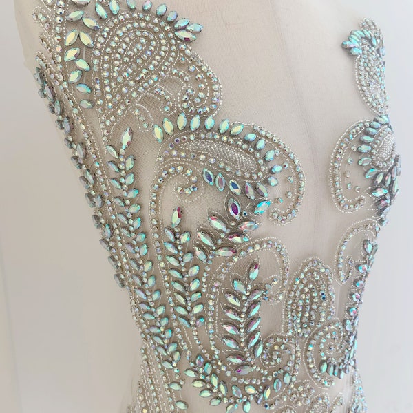 Rhinestone Dress - Etsy