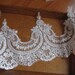 Alencon Lace Trim,ivory Sequined Lace Trim CGDZ53 - Etsy