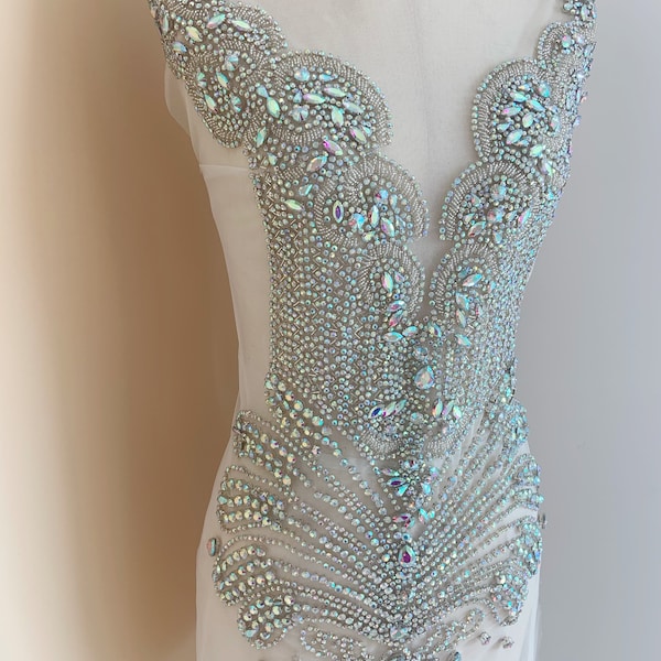 Rhinestone Dress - Etsy