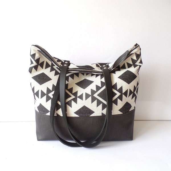 Aztec Tote - Etsy