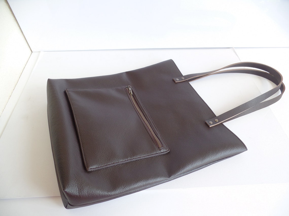 Trolley Sleeve Leather Bag Leather Travel Luggage Shoulder - Etsy