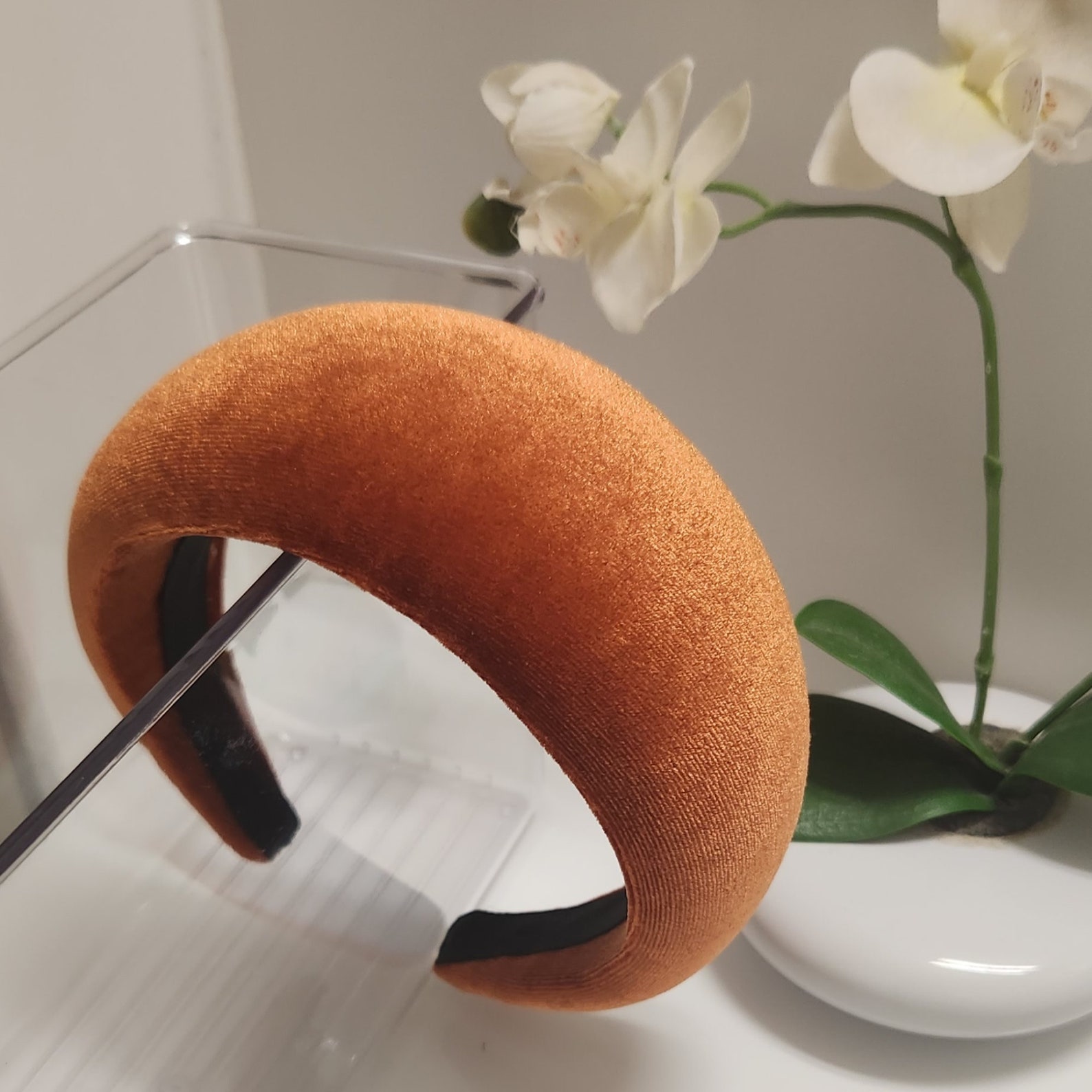 Extra Wide Padded Headband for Women, Modern Fascinator Kate Middleton ...