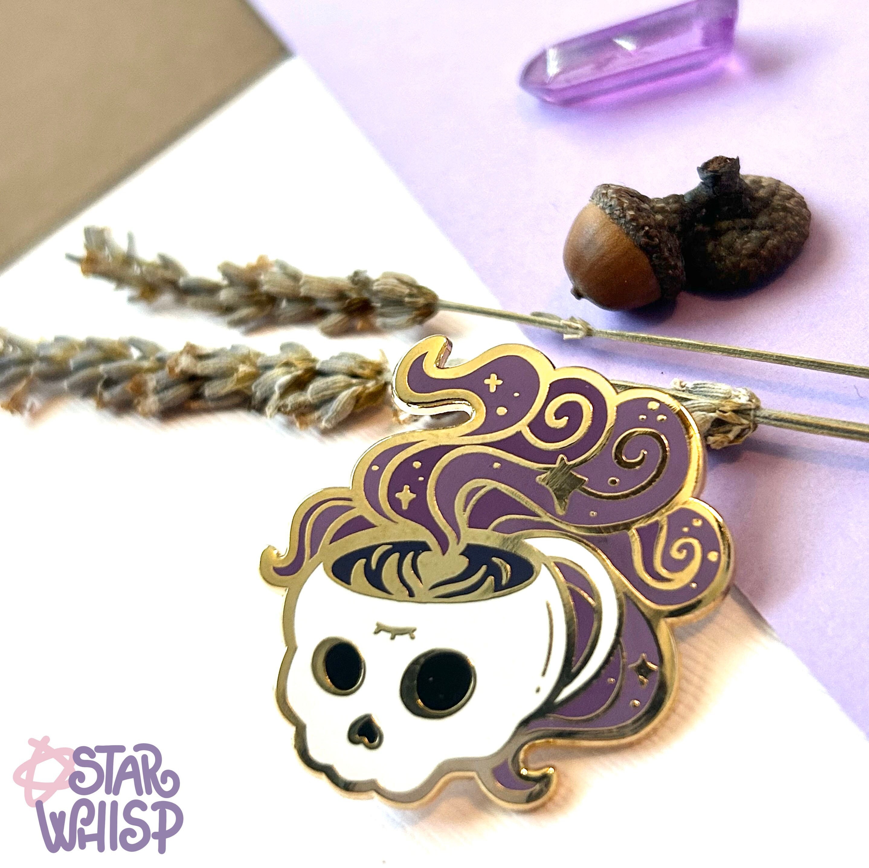 Skull Latte Enamel Pin, Latte Lapel Pin, Coffee Pin - Etsy