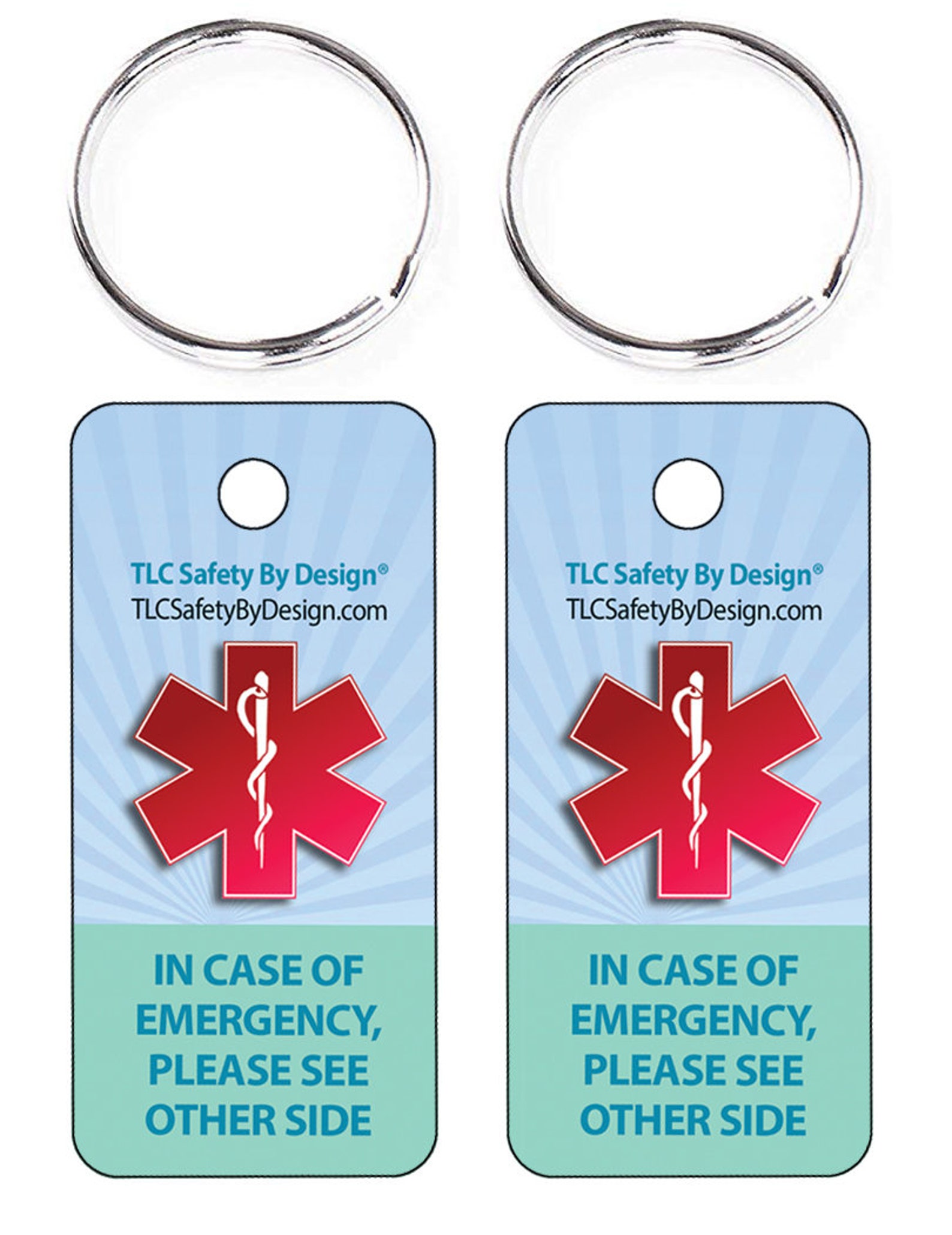 Medical ICE Alert in Case of Emergency Allergy Safety I.D ...