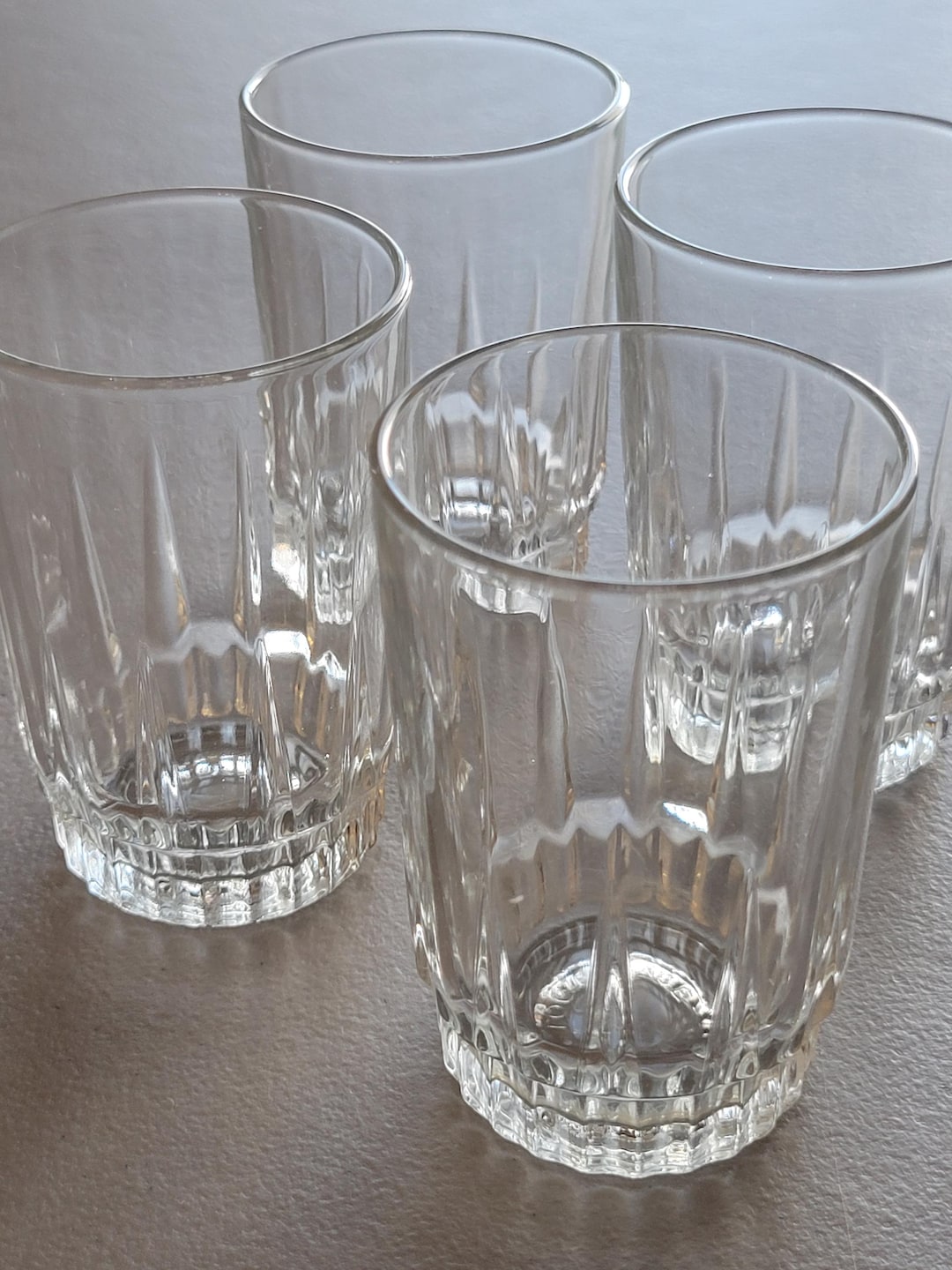 Vintage Arcoroc France Juice Glasses Drinkware in the Lancer Pattern ...