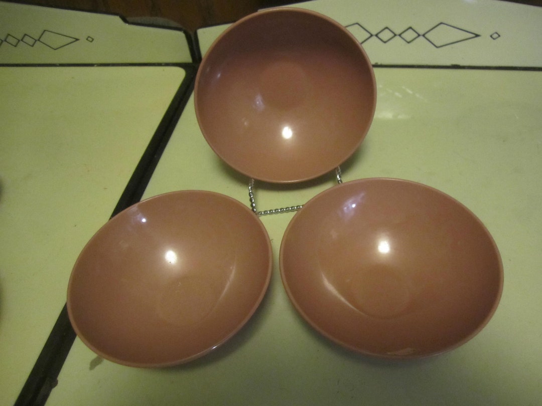Melmac Bowlss Sun Valley Melmac Bowls Cocoa Brown Lot of 3 Vintage ...