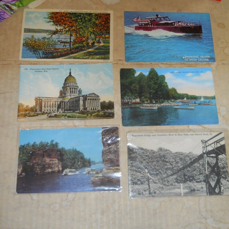 Vintage Postcards - Etsy