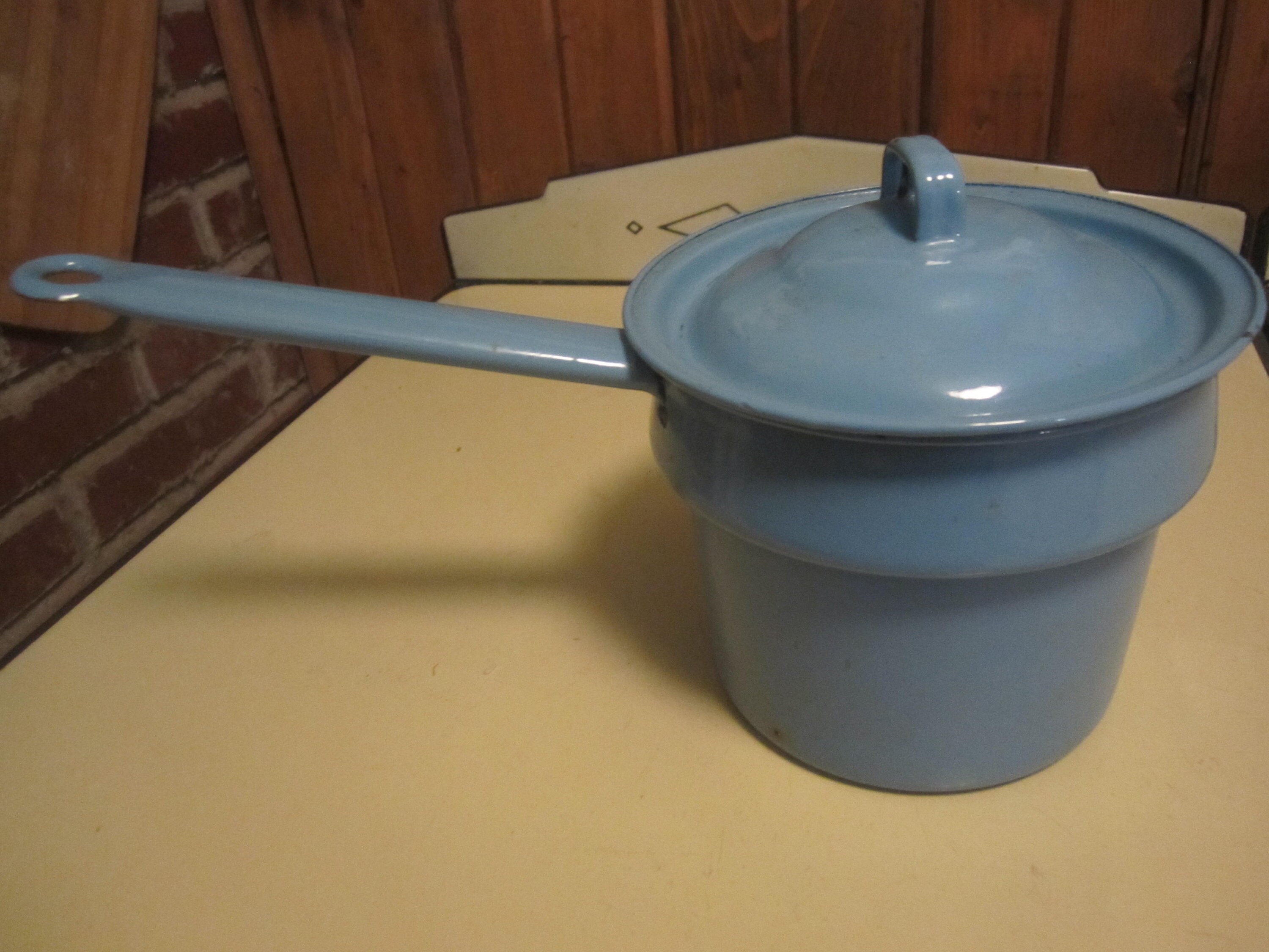 Vintage Enamelware Vintage Blue Enamelware Blue Enamelware Pan!!sale ...