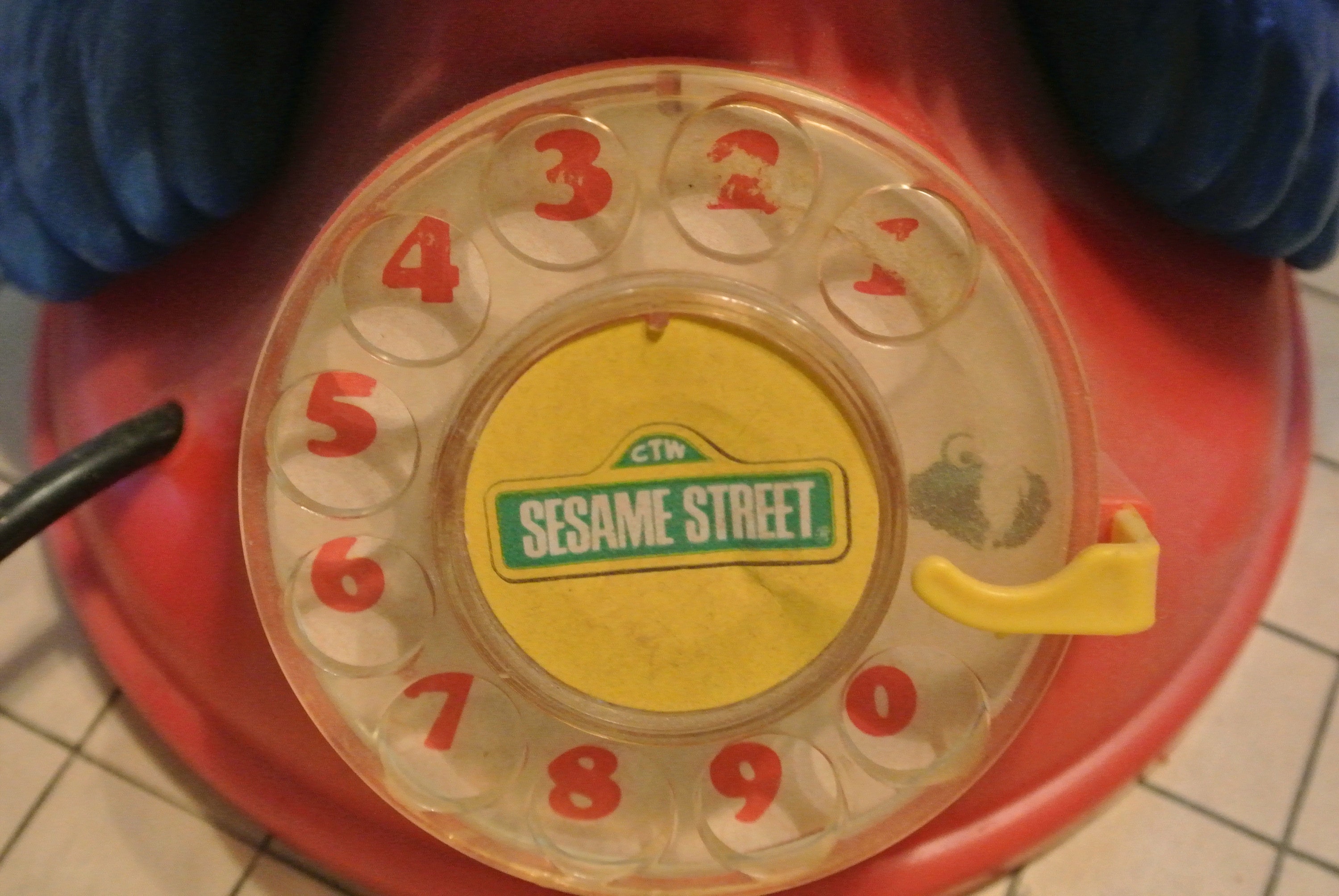 Sesame Street Phone Knickerbocker Muppets Inc Vintage Toy - Etsy