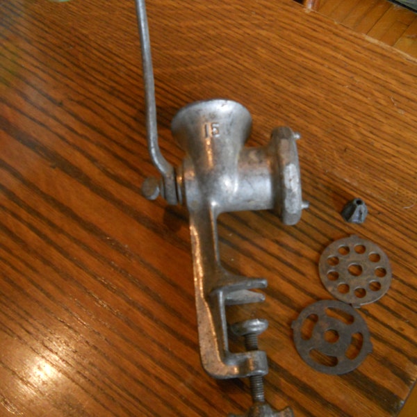 Vintage Meat Grinder - Etsy