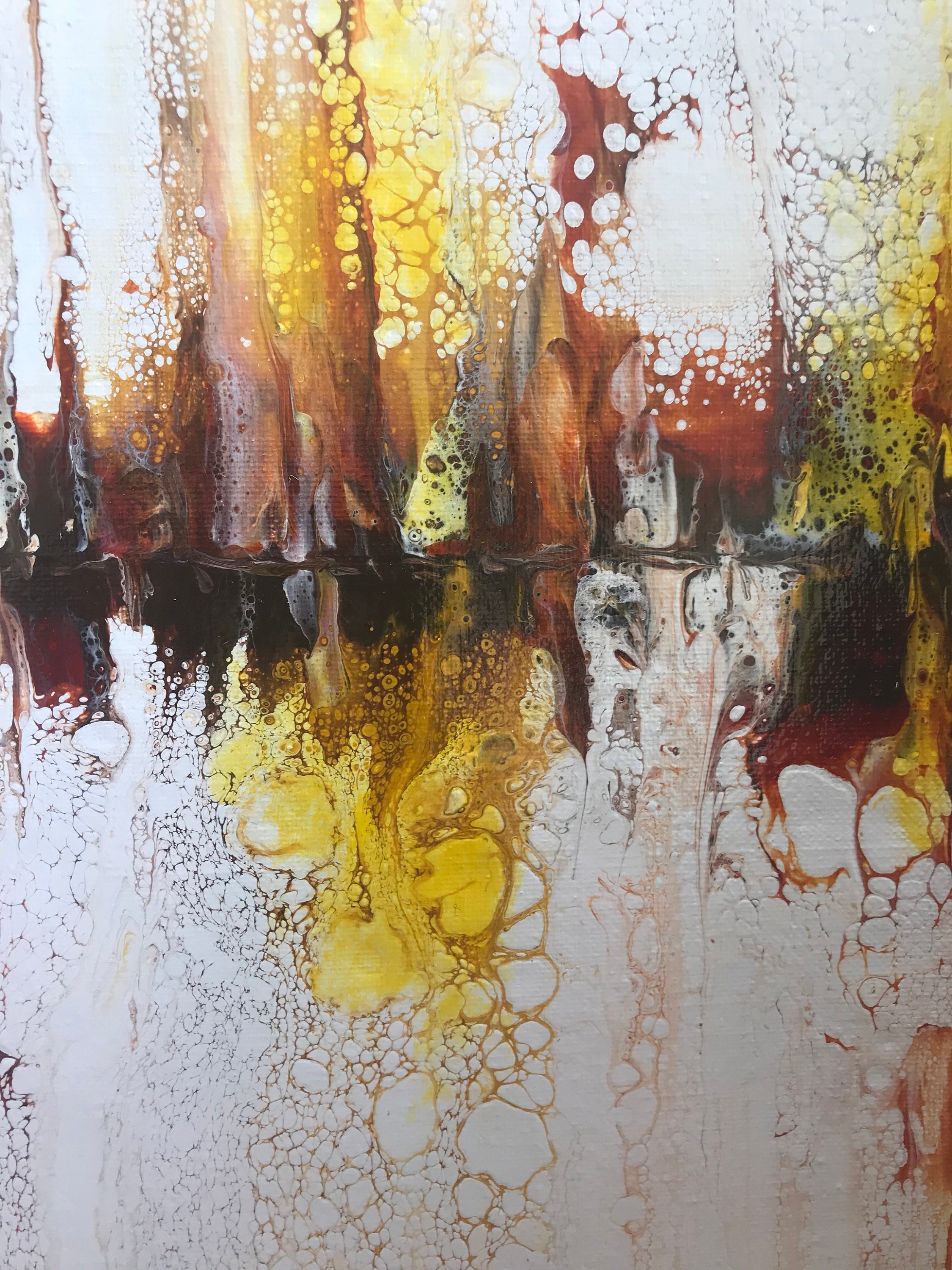 Abstract Art Landscape Painting Office Wall Decor - Etsy