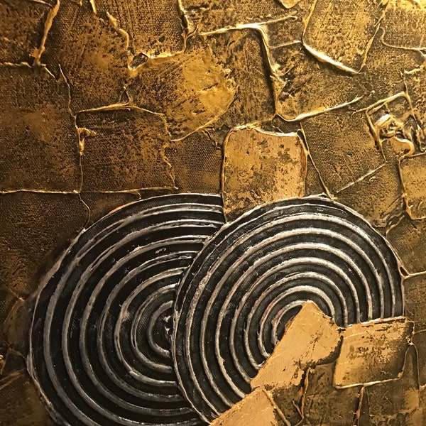 Metallic Art - Etsy