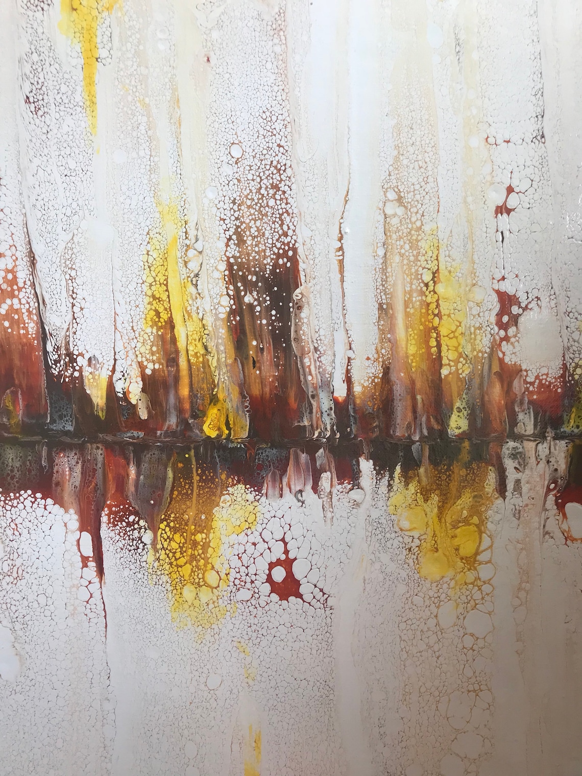 Abstract Art Landscape Painting Office Wall Decor - Etsy