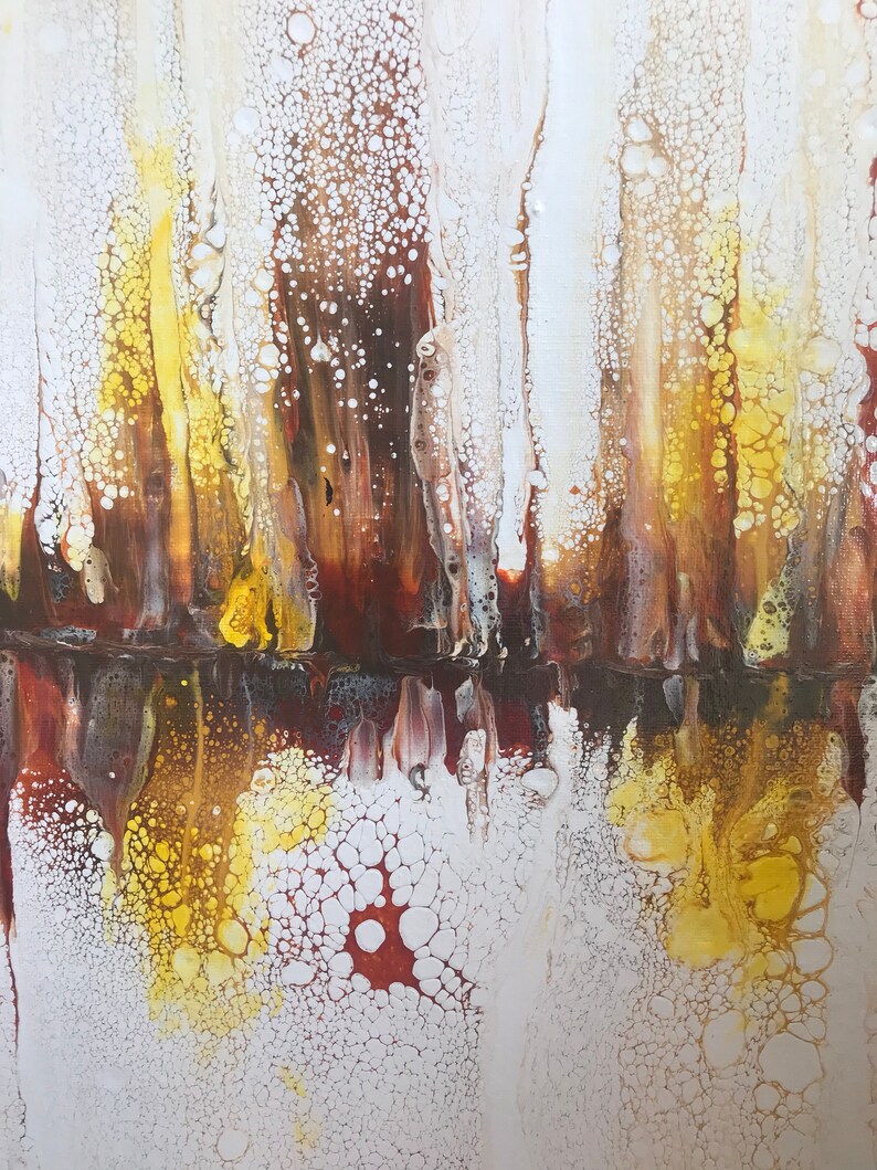 Abstract Art Landscape Painting Office Wall Decor | Etsy