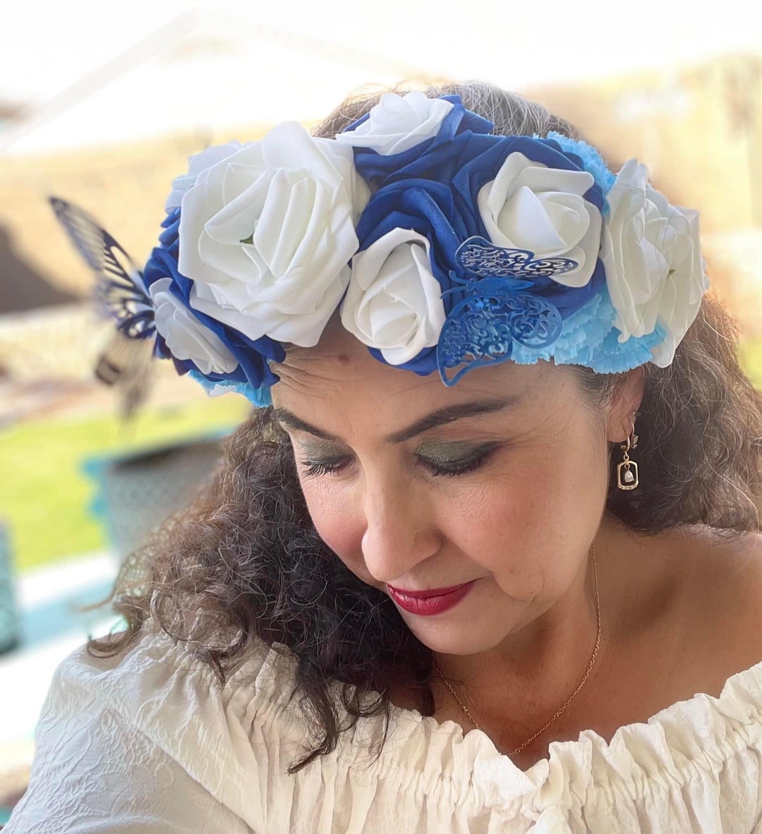 Headband: Israel Flag Colors - Etsy