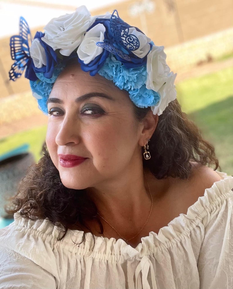 Headband: Israel Flag Colors - Etsy