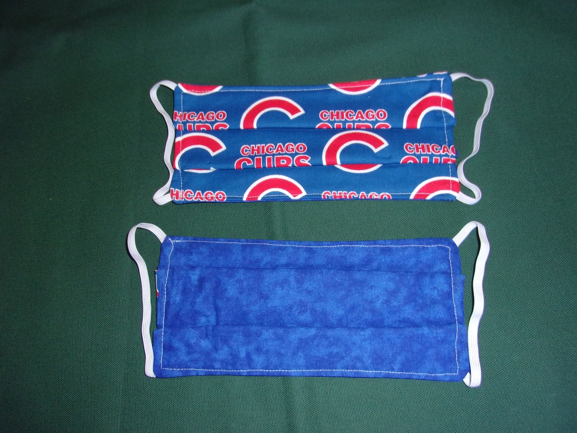 Face Mask Chicago Cubs | Etsy
