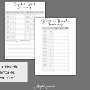 The Ultimate Yarn Lover's Planner Bundle - 63 Printable Pages/planner ...
