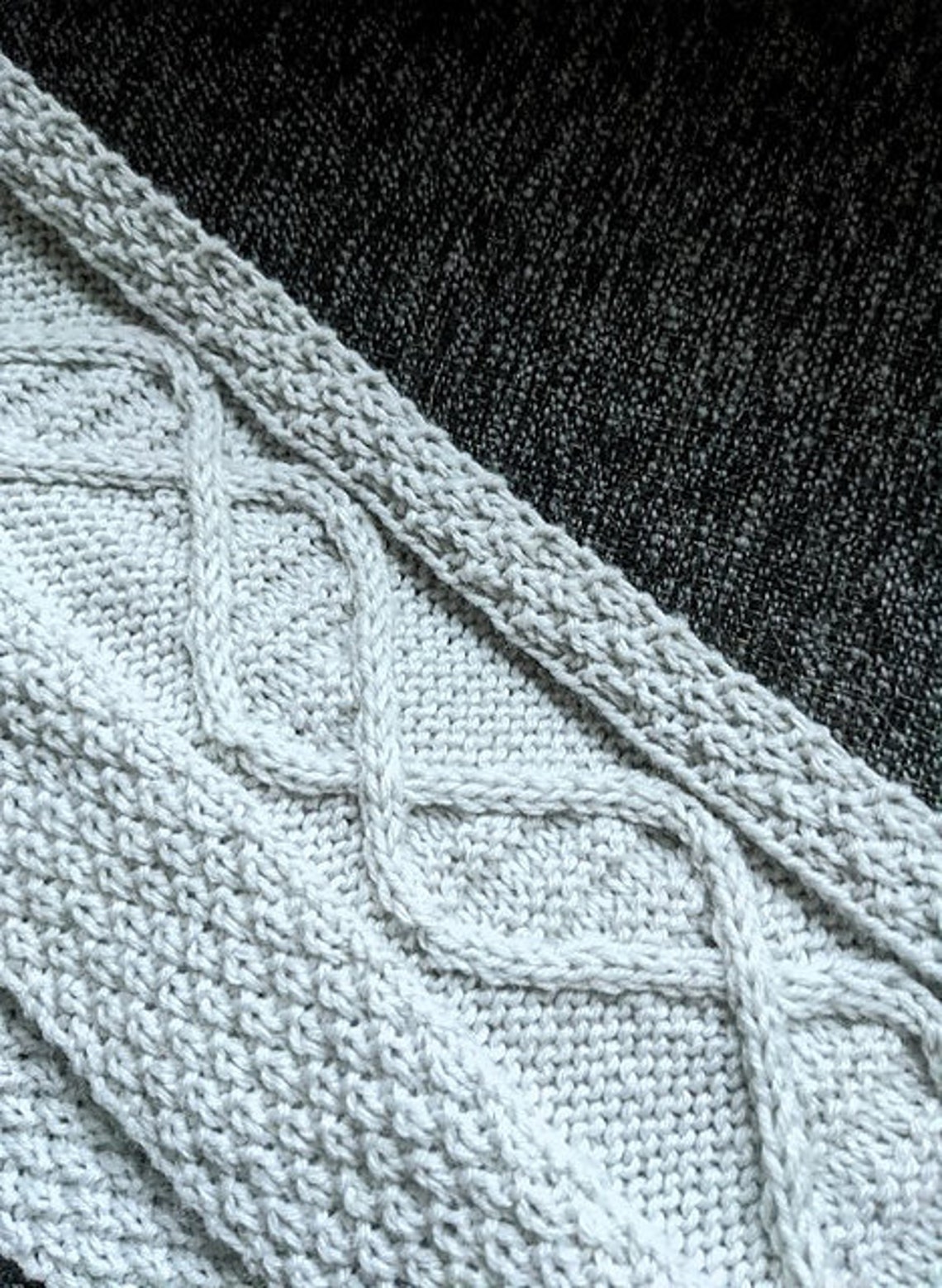 Knitting Pattern Circular DNA Cowl Scarf - Etsy